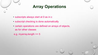 Core java concepts | PPT