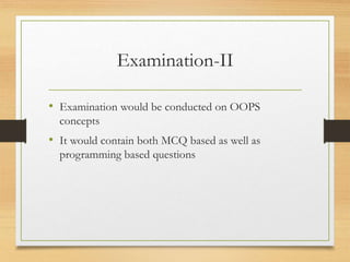 Core java course curriculum | PPT