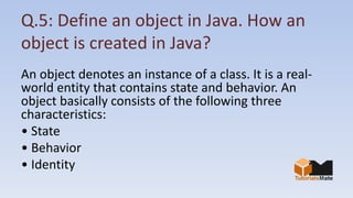 100+ Core java interview questions and Answers | PPT