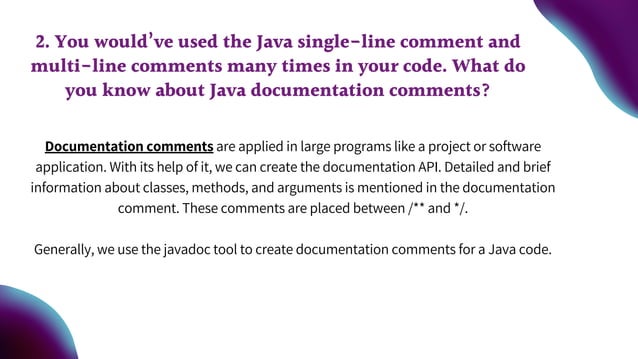 Core Java Interview Questions with Answers.pdf | Programming Languages | Computing