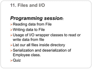 Core java online training | PPT