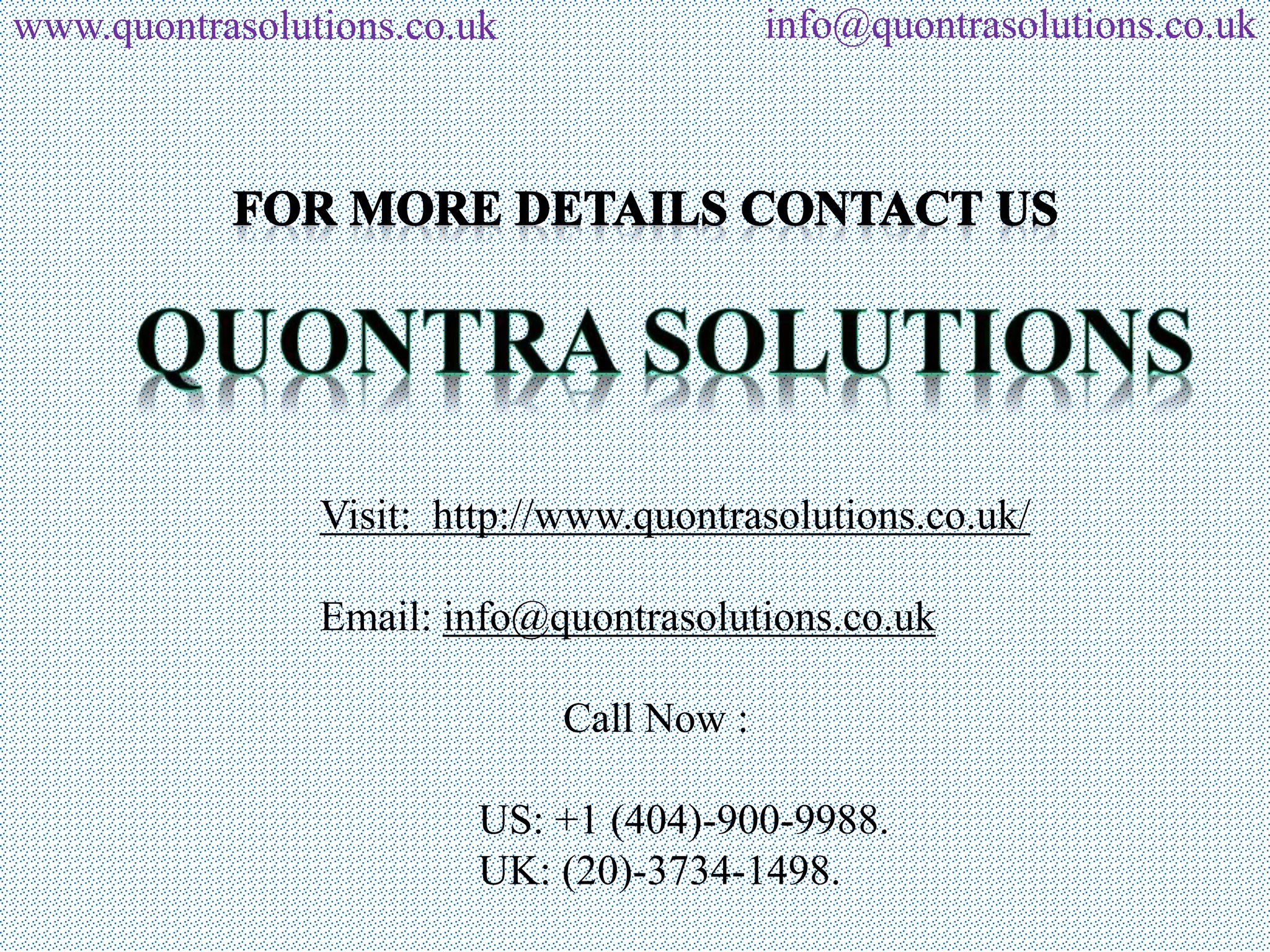 Core java over view basics introduction by quontra solutions | PPT