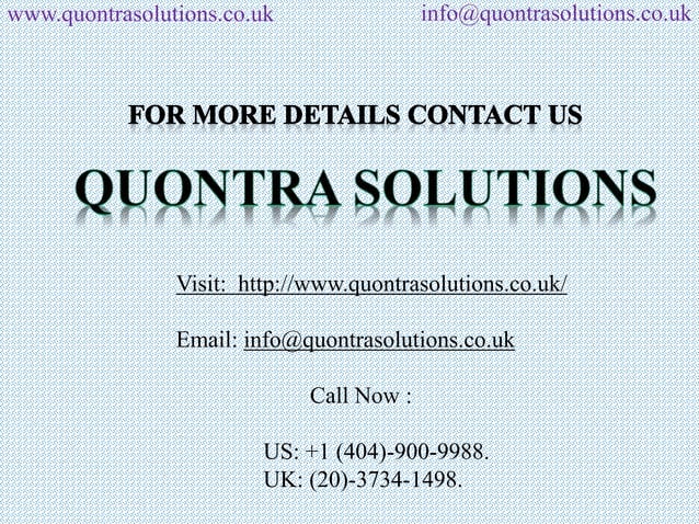 Core Java Over View Basics Introduction By Quontra Solutions Ppt