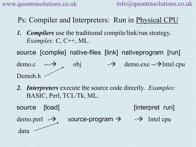 Core Java Over View Basics Introduction By Quontra Solutions Ppt