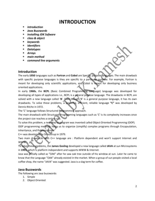 Core java part1 | PDF | Programming Languages | Computing