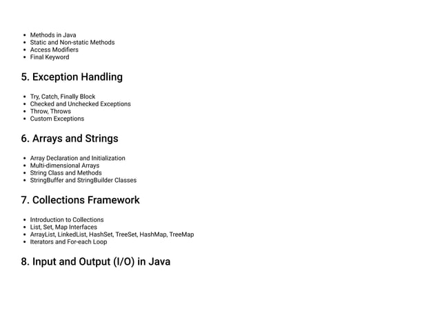 The Java programming language syllabus . | PPT The Java programming language syllabus . | PPT