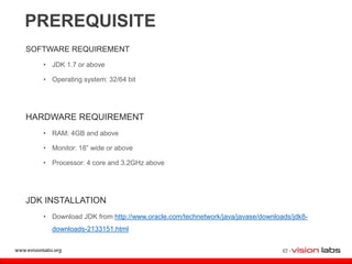 Core java environment setup and details | PPTX