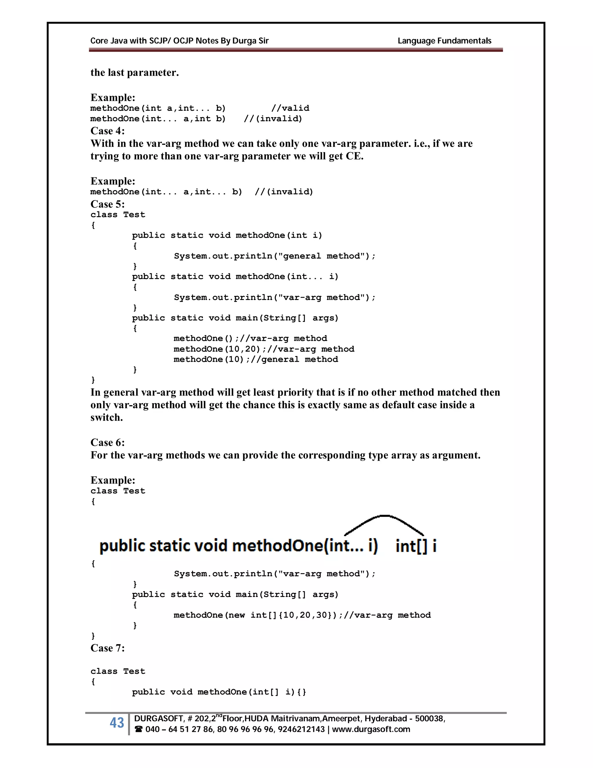 Core_Java_with_SCJP_OCJP_Notes_By_Durga.pdf | Programming Languages ...