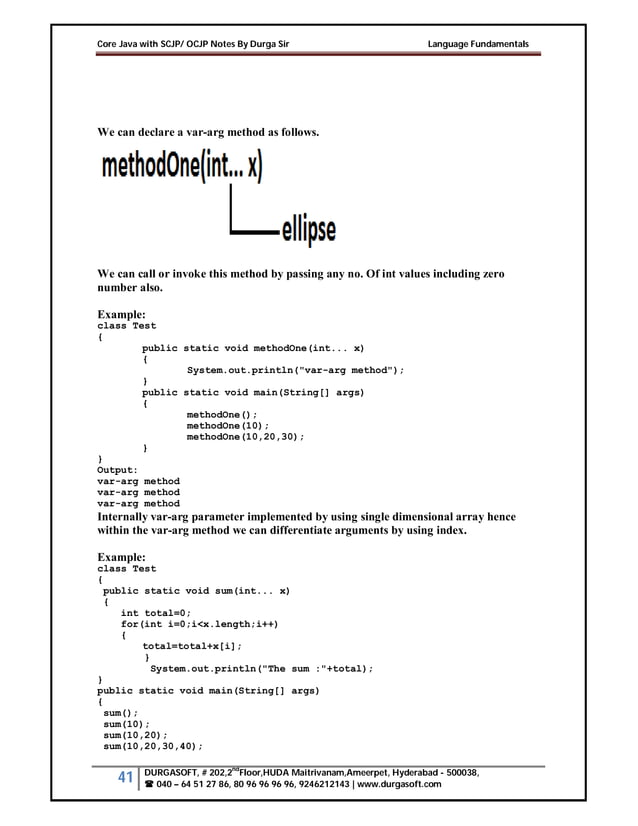 Core_Java_with_SCJP_OCJP_Notes_By_Durga.pdf | Programming Languages ...