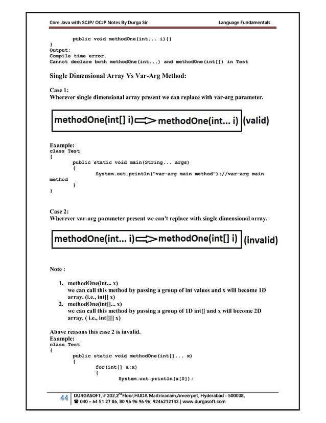 Core_Java_with_SCJP_OCJP_Notes_By_Durga.pdf | Programming Languages ...