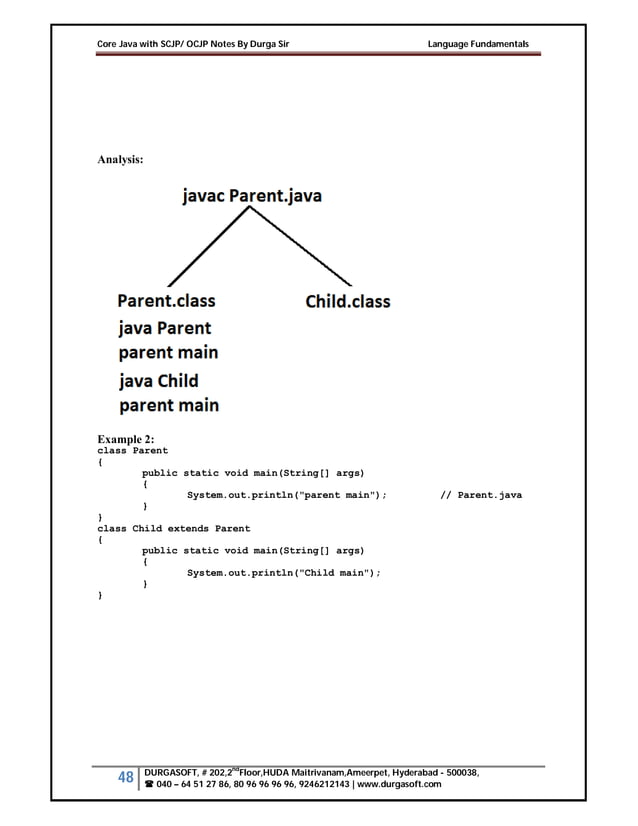 Corejavawithscjpocjpnotesbydurgapdf