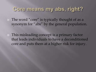 Core Knowledge Mike D. | PPT