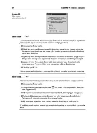 CorelDRAW 11. Ćwiczenia praktyczne | PDF