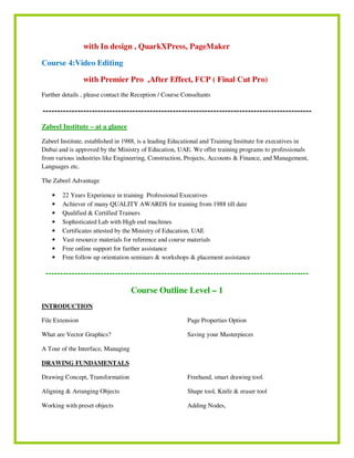 Corel draw - brochure | PDF | Graphics Software | Computer Software and Applications