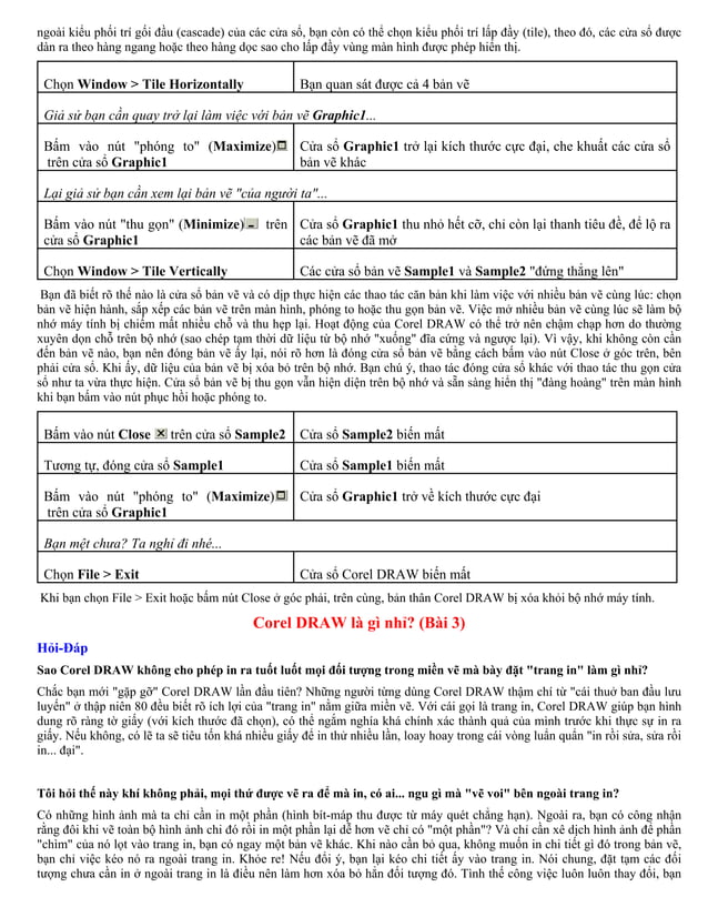 CorelDRAW Vietnamese | PDF | Free Download