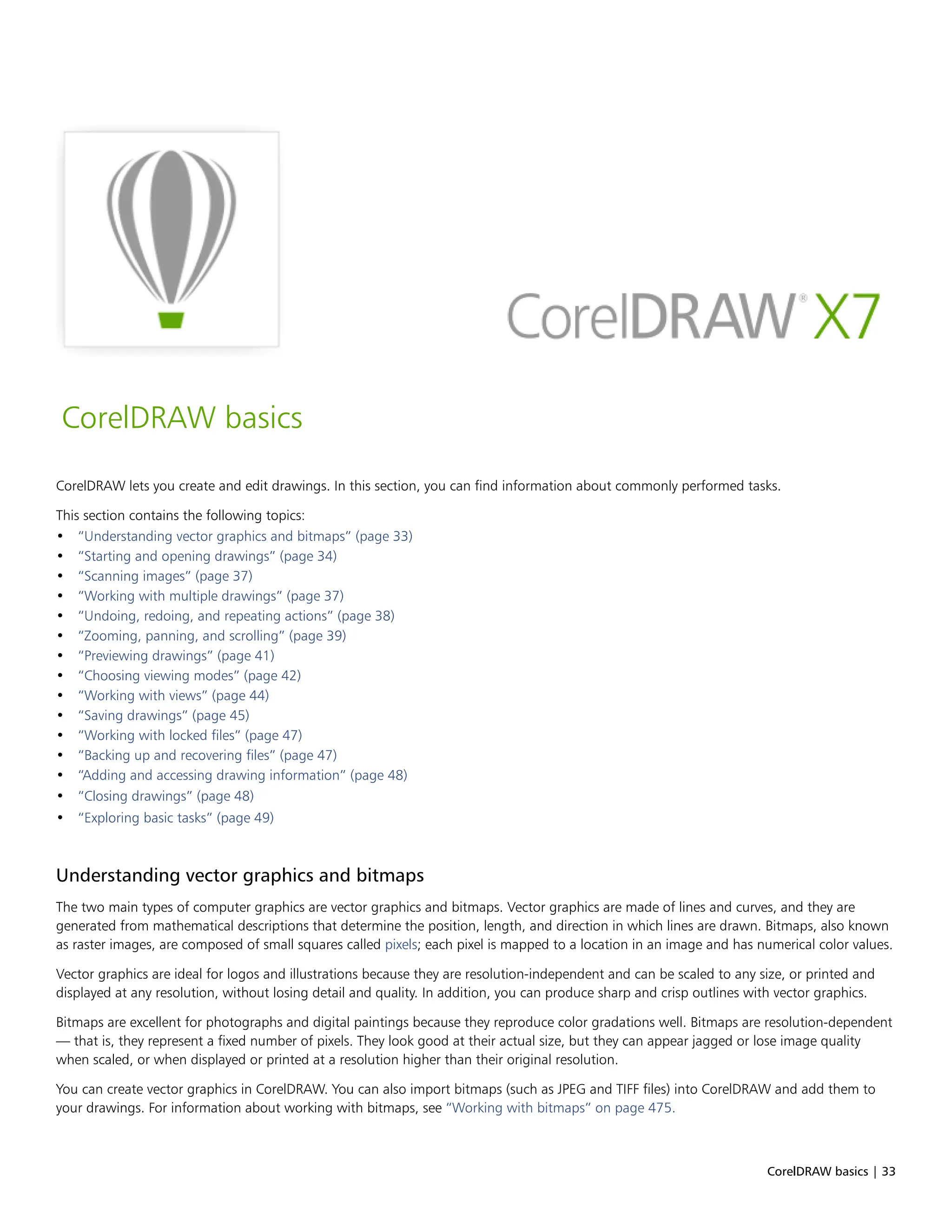 CorelDRAW-X7 tutorial class guide for beginners | PDF
