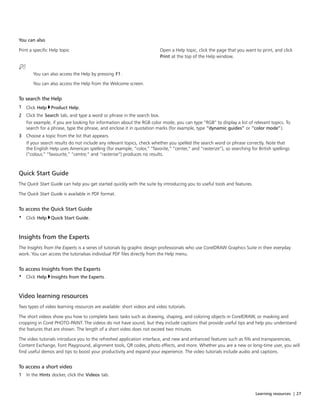 CorelDRAW-X7 tutorial class guide for beginners | PDF