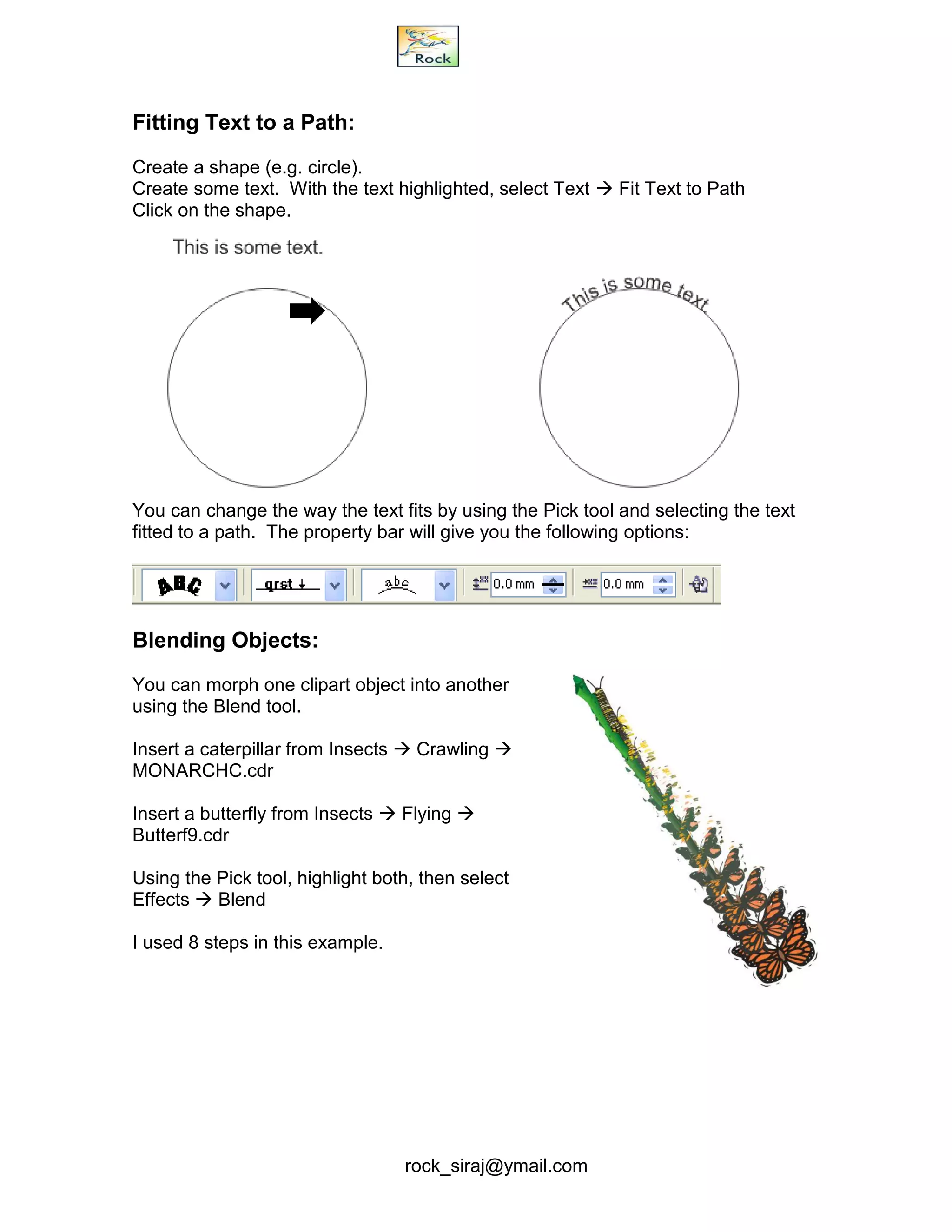 Corel draw 12 notes | PDF