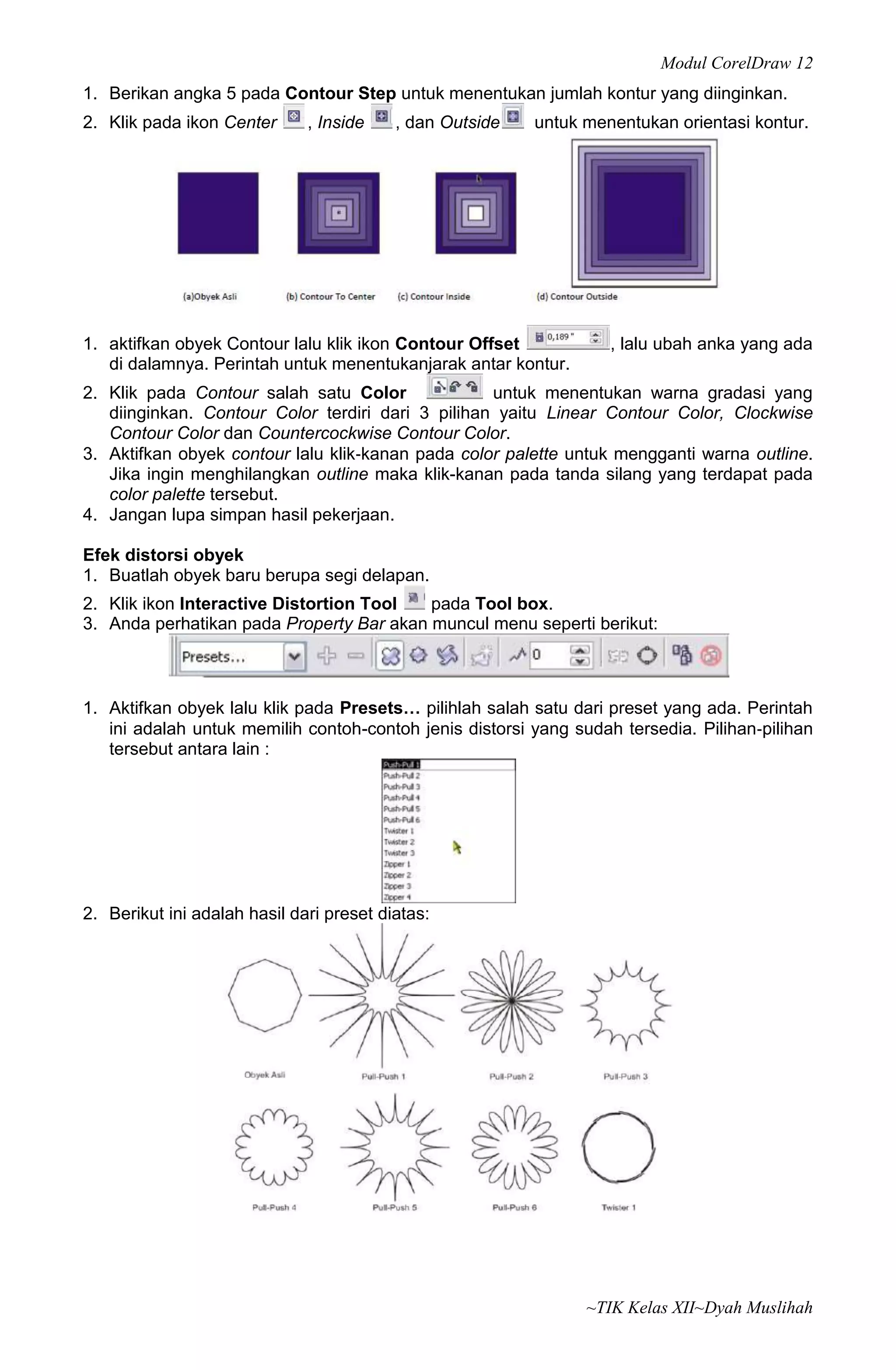 Corel Draw Handout | DOCX