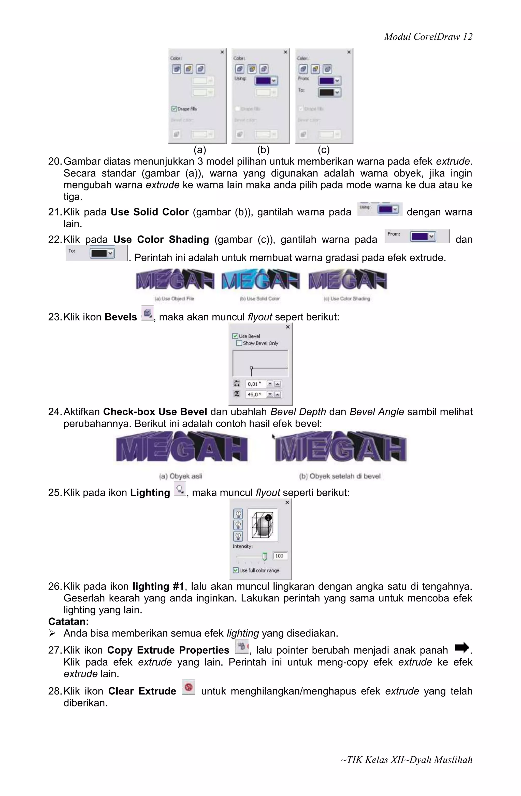 Corel Draw Handout | DOCX