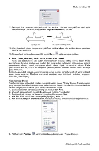 Corel Draw Handout | DOCX
