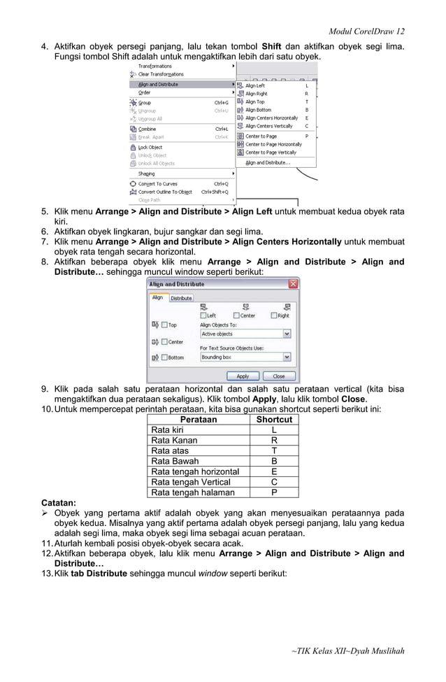 Corel Draw Handout | DOCX