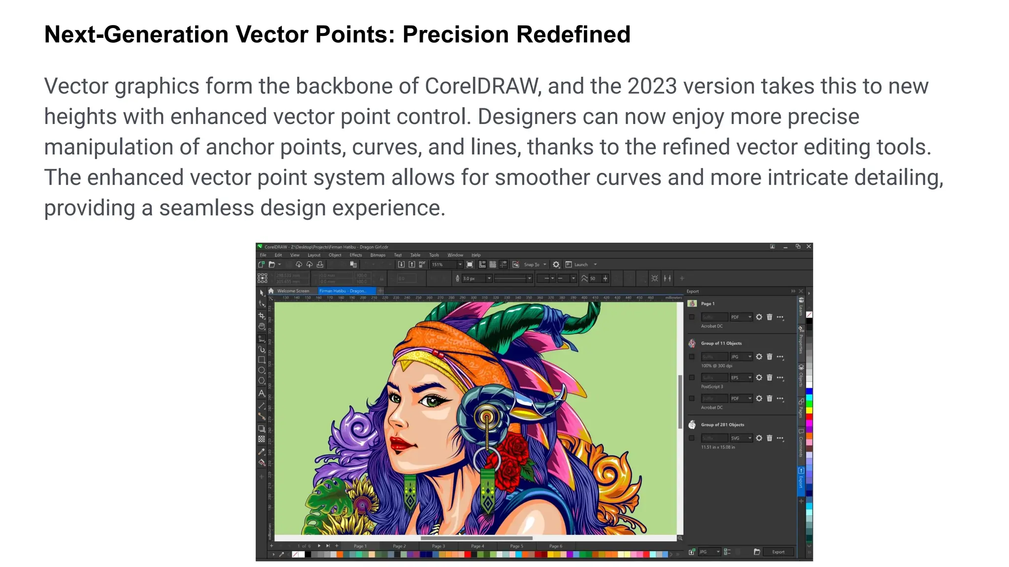 Corel Draw 2023 Features and Key points. | PDF