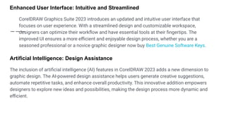 Corel Draw 2023 Features and Key points. | PDF