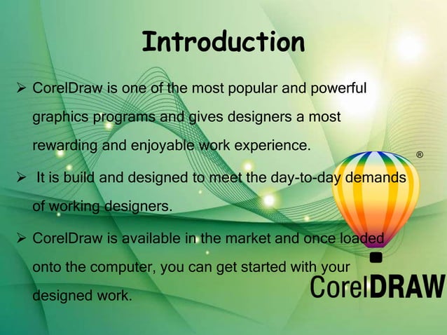 Corel Draw final presentation for software.pptx