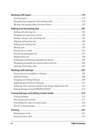 Corel draw graphics suite x3 Notes | PDF