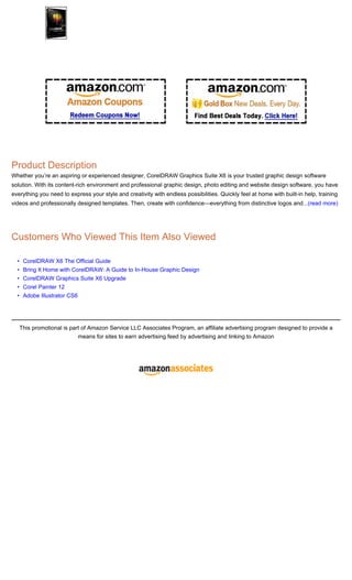 Corel draw graphics suite x6 | PDF