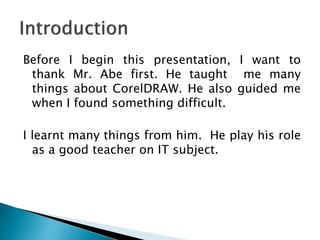 CorelDRAW Presentation.ppt
