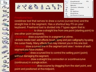 Corel draw tools | PPTX