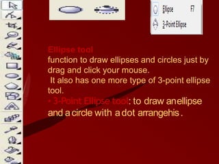 Corel draw tools | PPTX