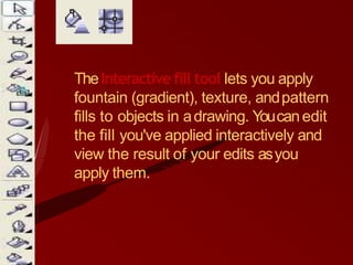 Corel draw tools | PPTX