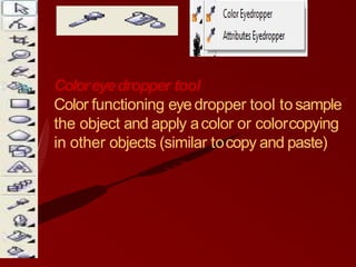 Corel draw tools | PPT