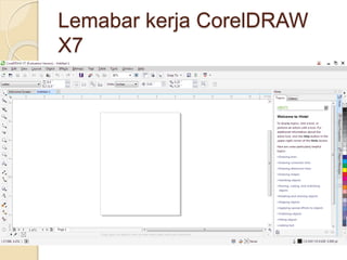 materi tentang CORELdraw_X7 untuk kelas X SMK | PPT