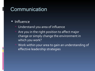 Core Leadership Skills For The SHE Professional | PPT