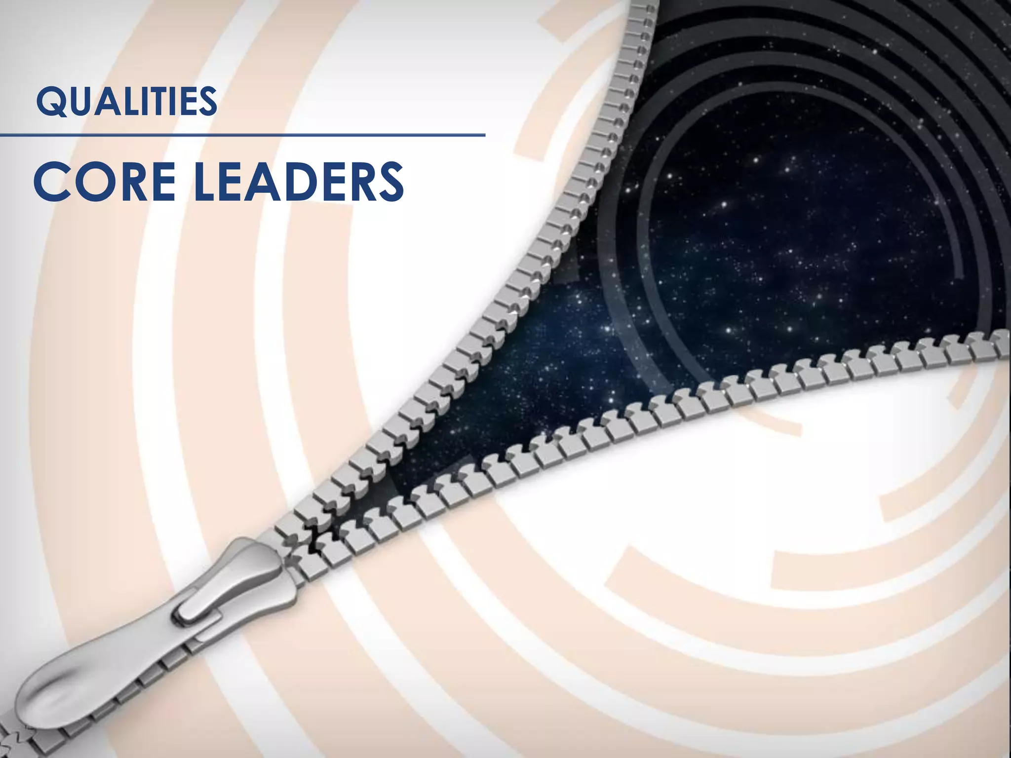 Qualities of CORE LEADERS | PPTX