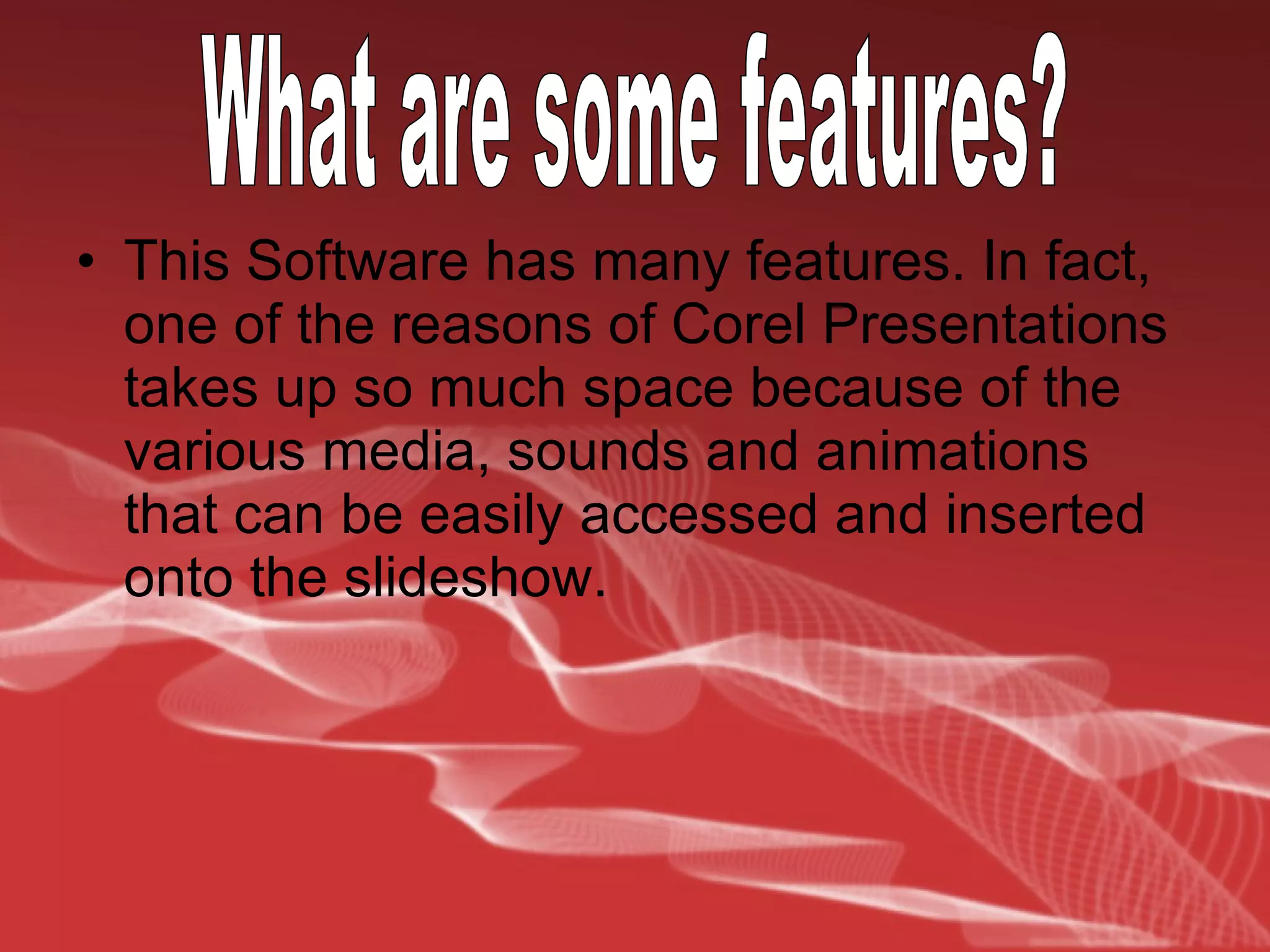 Corel Presentations | PPT