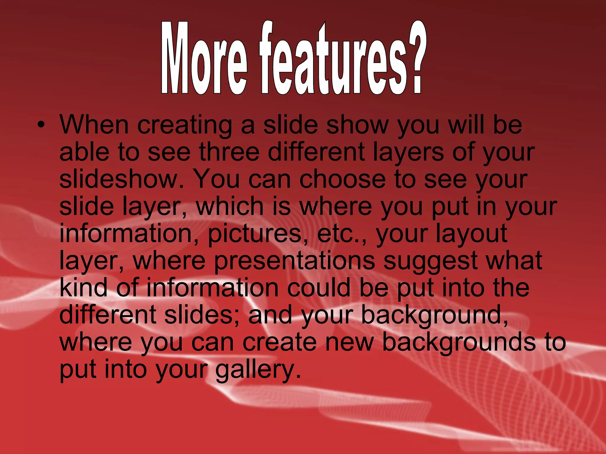 Corel Presentations | PPT