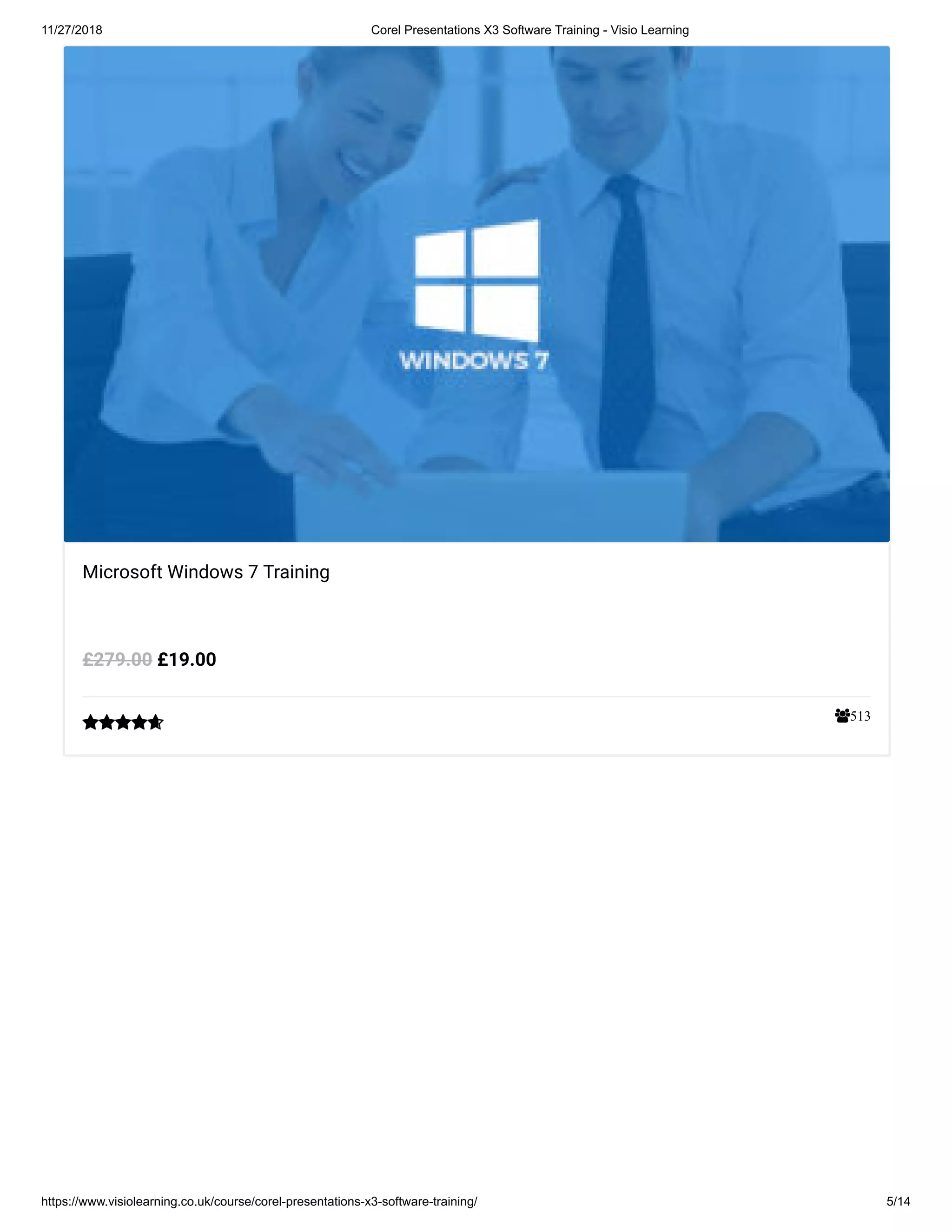 Corel Presentations X3 Software Training - Visio Learning | PDF