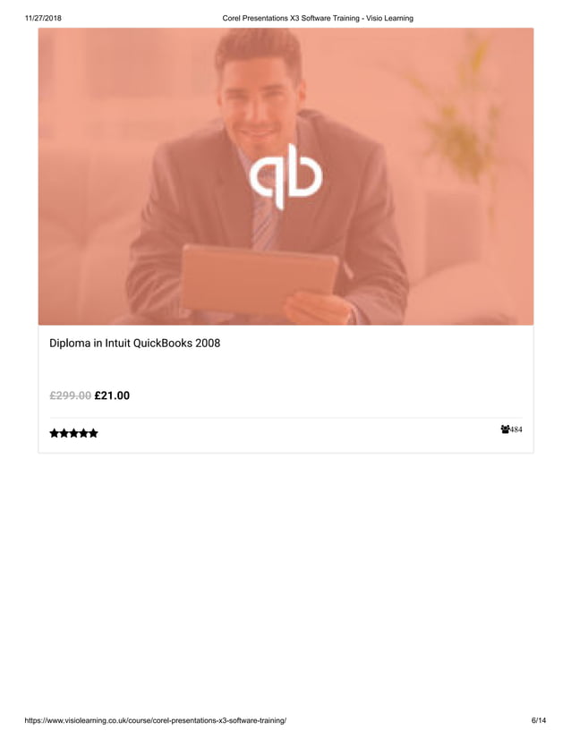 Corel Presentations X3 Software Training - Visio Learning | PDF