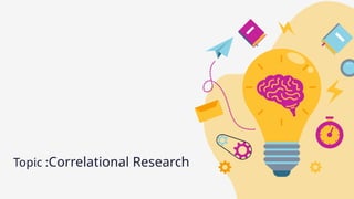 correlation researchs and its techniques | PPT