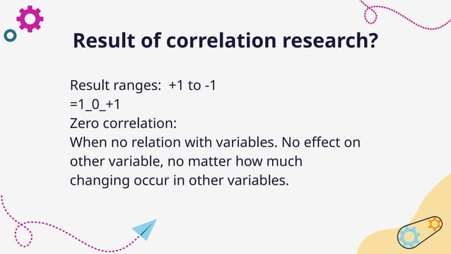 correlation researchs and its techniques | PPT