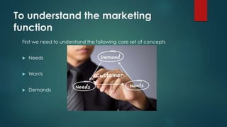 Core Marketing Concepts | PPTX