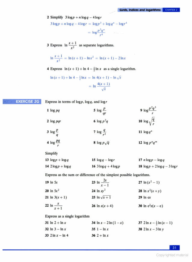Core maths for a level 3rd edition by l.bostock, s.chandler | PDF ...
