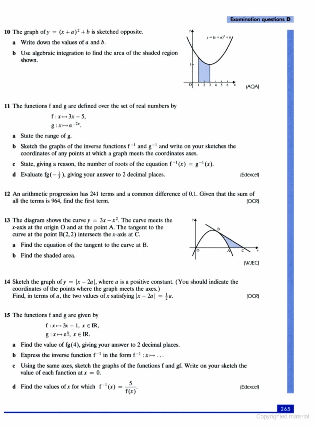 Core maths for a level 3rd edition by l.bostock, s.chandler
