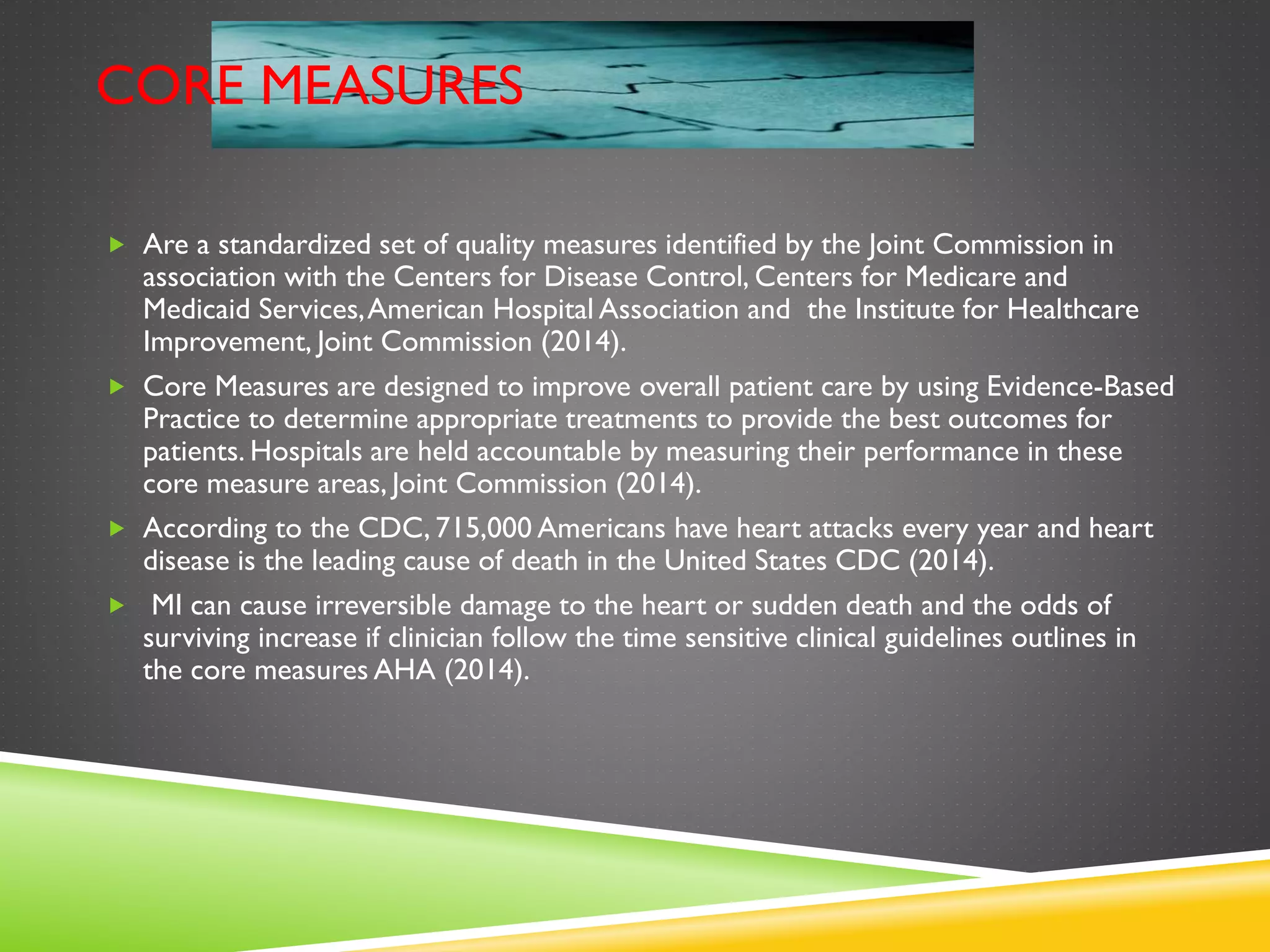 Core measures version 3 | PPTX | Heart and Cardiovascular Diseases ...