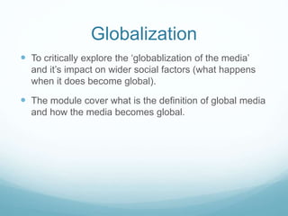 Core media lecture 1 | PPT